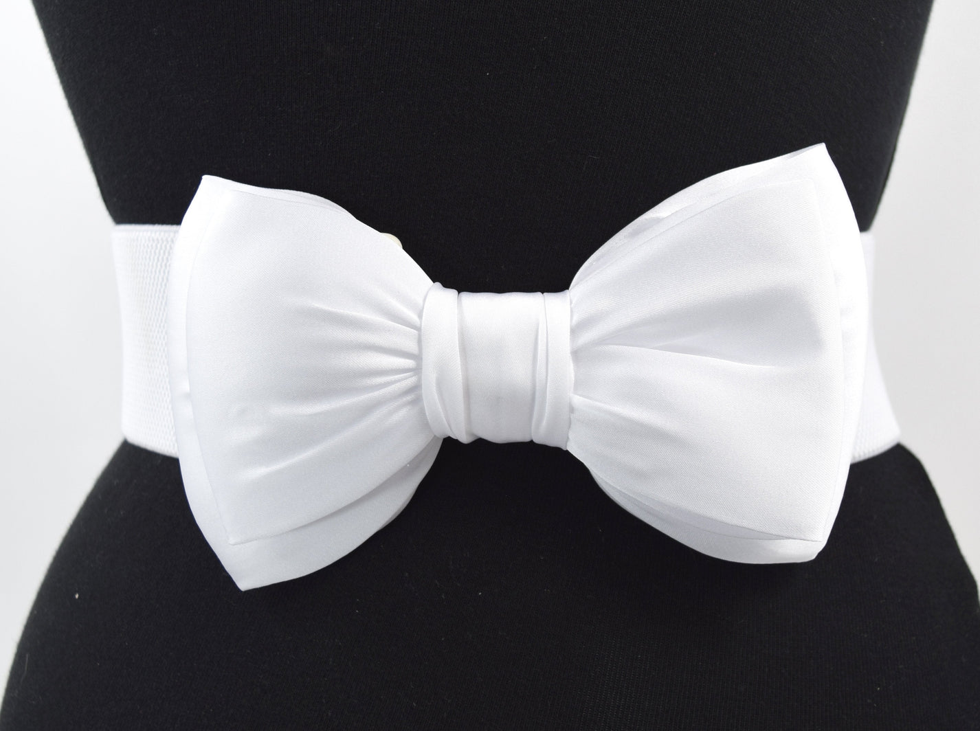 Dancing Days 50's Bella Bow Belt Vintage Retro pin-up Bow Elastic Cinc ...