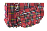 Punk Rock Red Tartan Plaid Crossbody Purse – Skelapparel